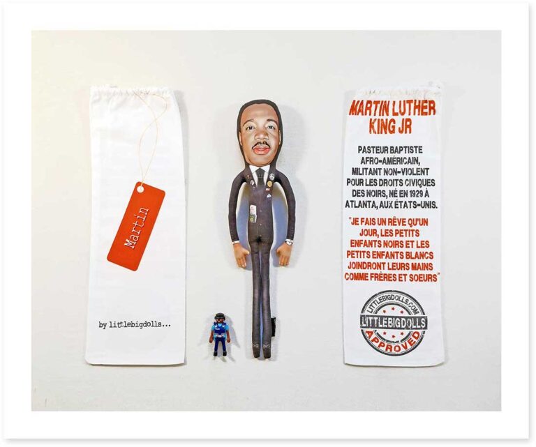 MARTIN LUTHER KING Rag Doll | Plush | Designer Toys | Gift Idea